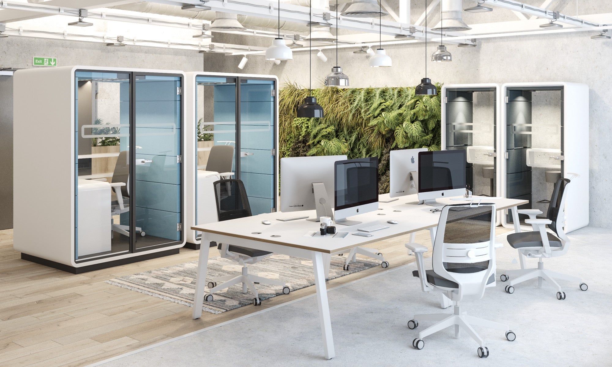 Bench Desks – OfficeFitOuts.ie