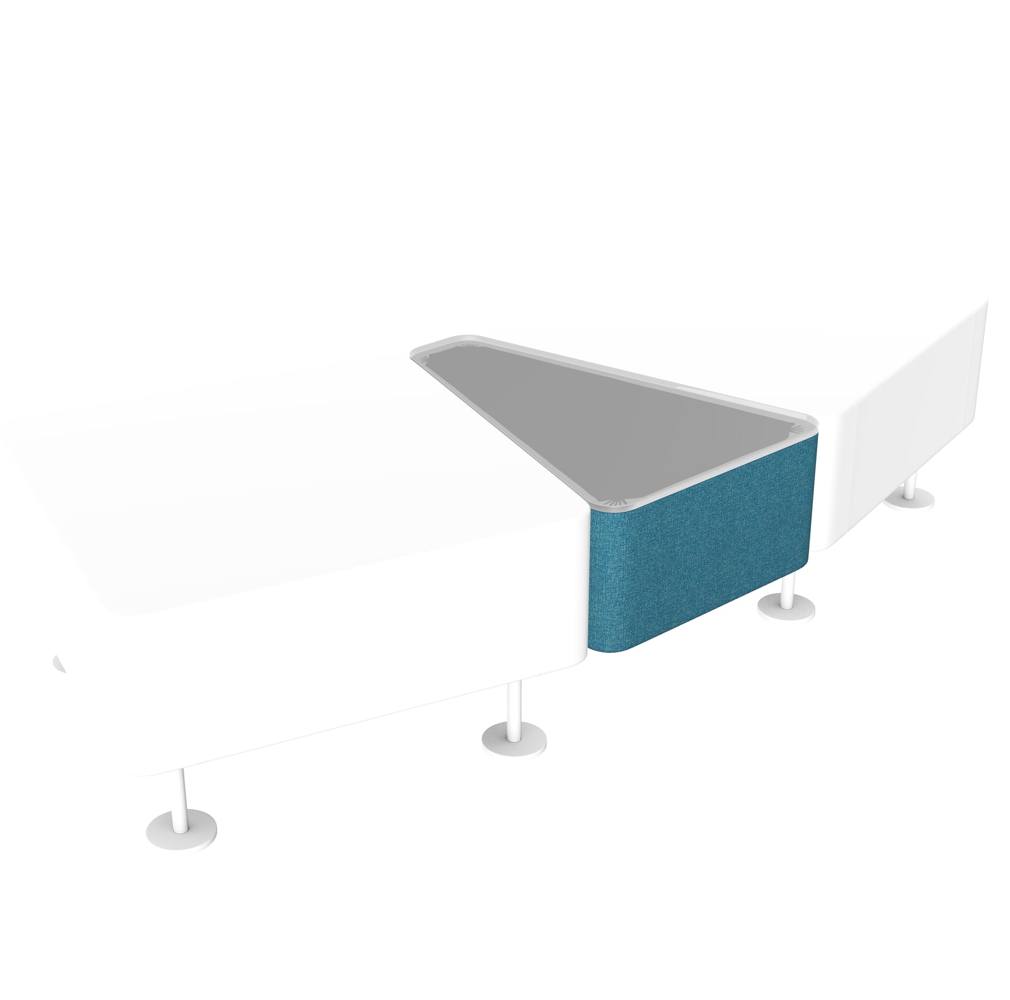 Wall In 30 Degree Connector Table - Model B1 – OfficeFitOuts.ie
